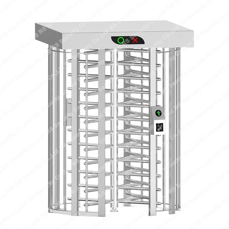 Industrial Full Height Security Turnstiles Heavy Duty Access Door for ...